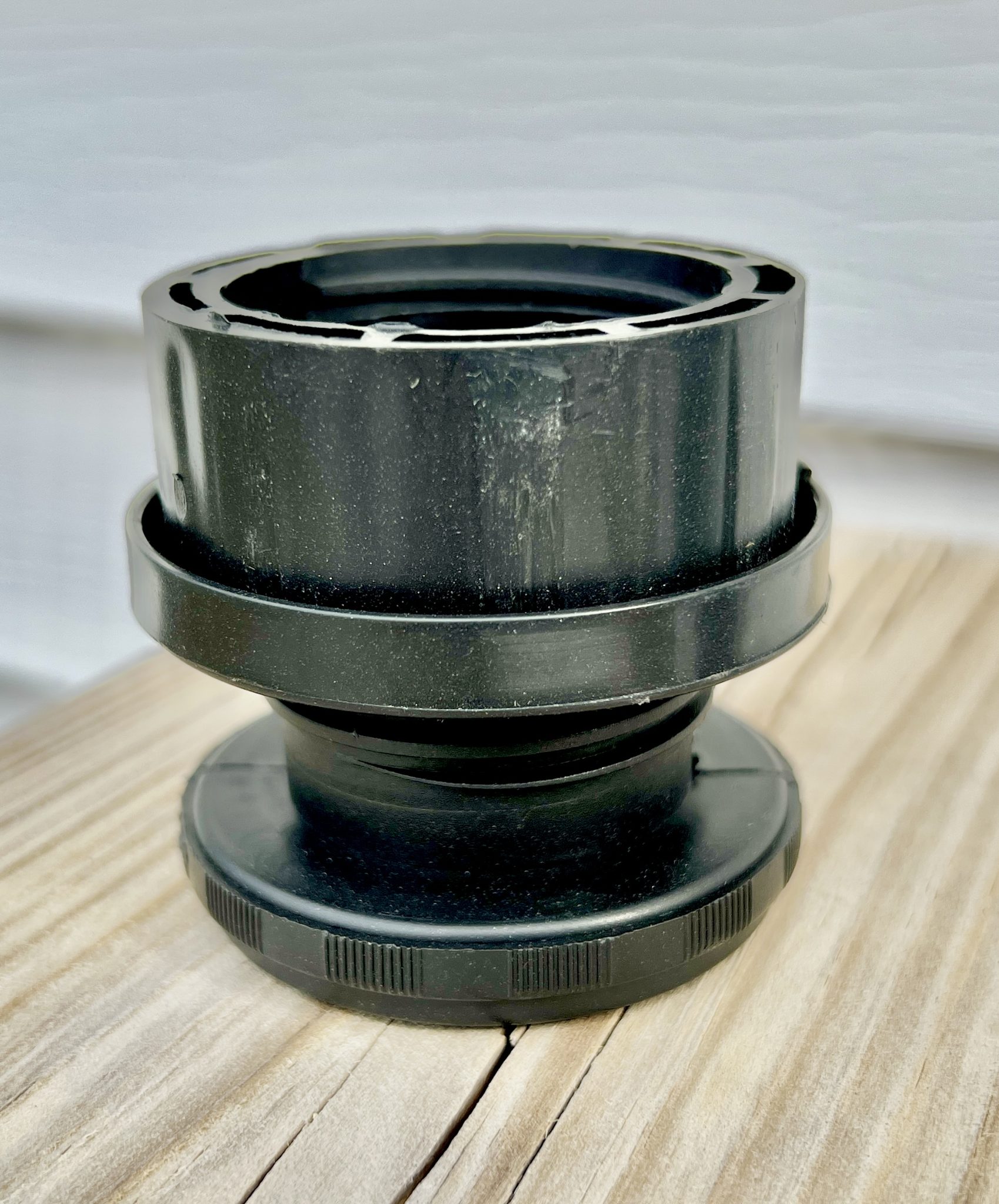 LEO Stainless Steel Leg, 2 3/8" Round, Single Leg, 1/2" adjustable foot ...