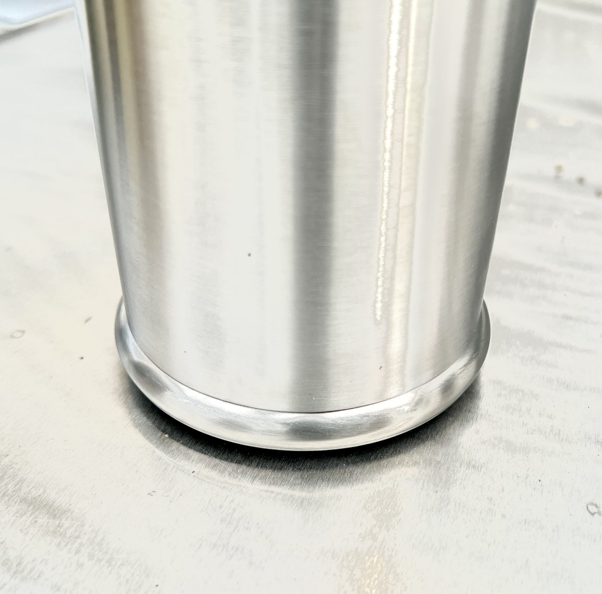 FLORENCE Stainless Steel Leg, 3” Diameter, Round, 1/2" Adjustable Foot ...